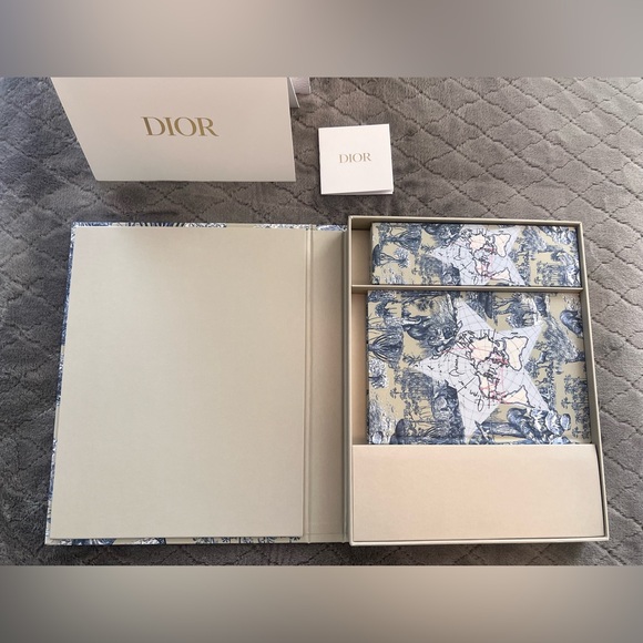 Dior | Other | Auth Dior Around The World Couture Stationary Set | Poshmark